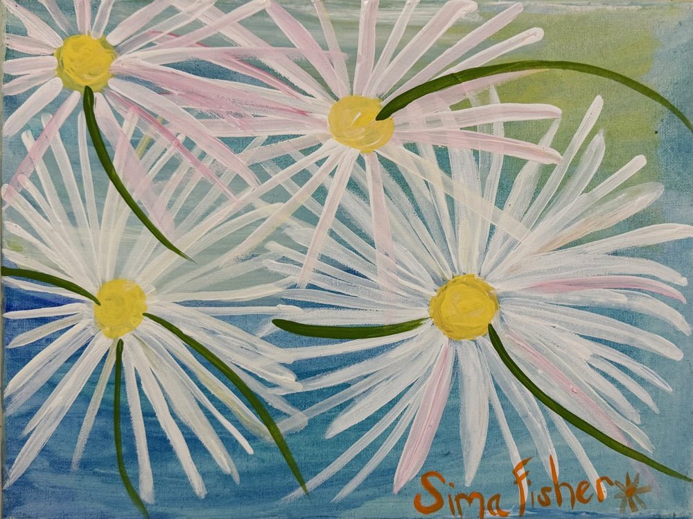A White Daisy for Daisy | helloart