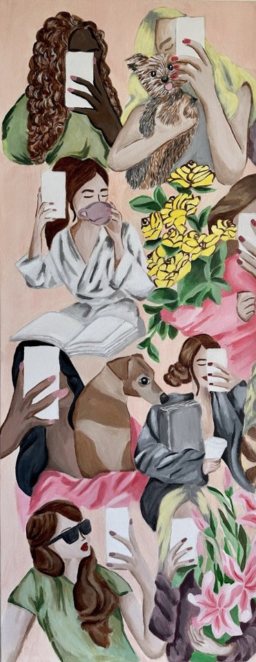 In my reflection | helloart