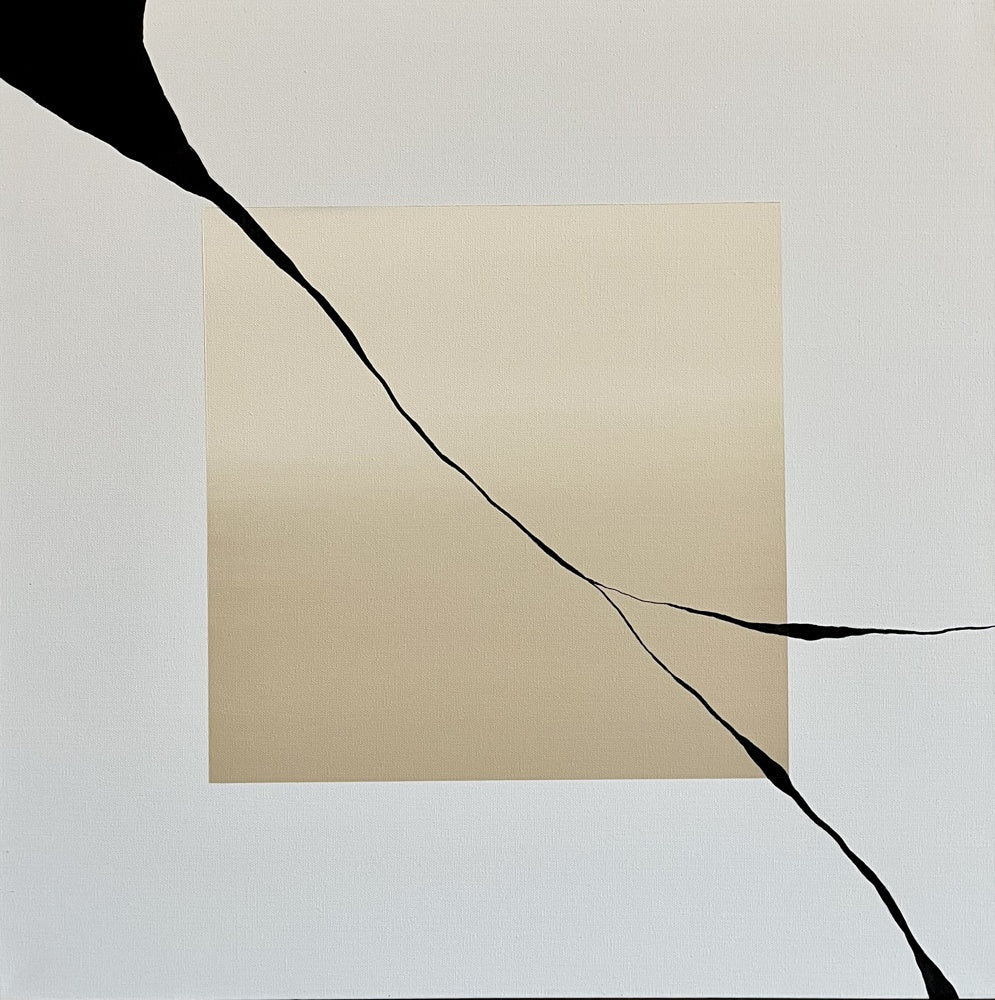 Soul Series - Black on Nude | helloart