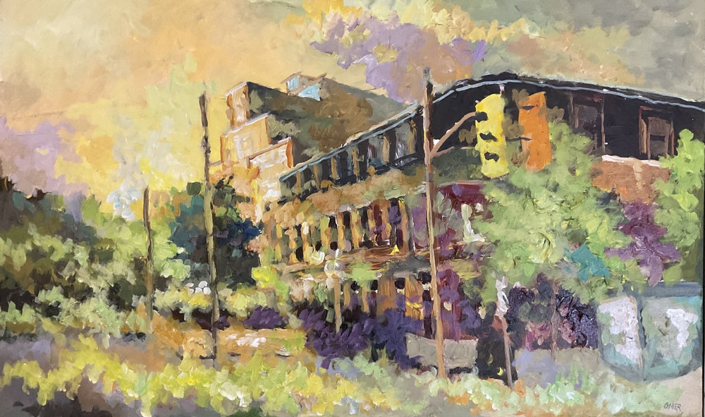 Sunset on Queen | helloart