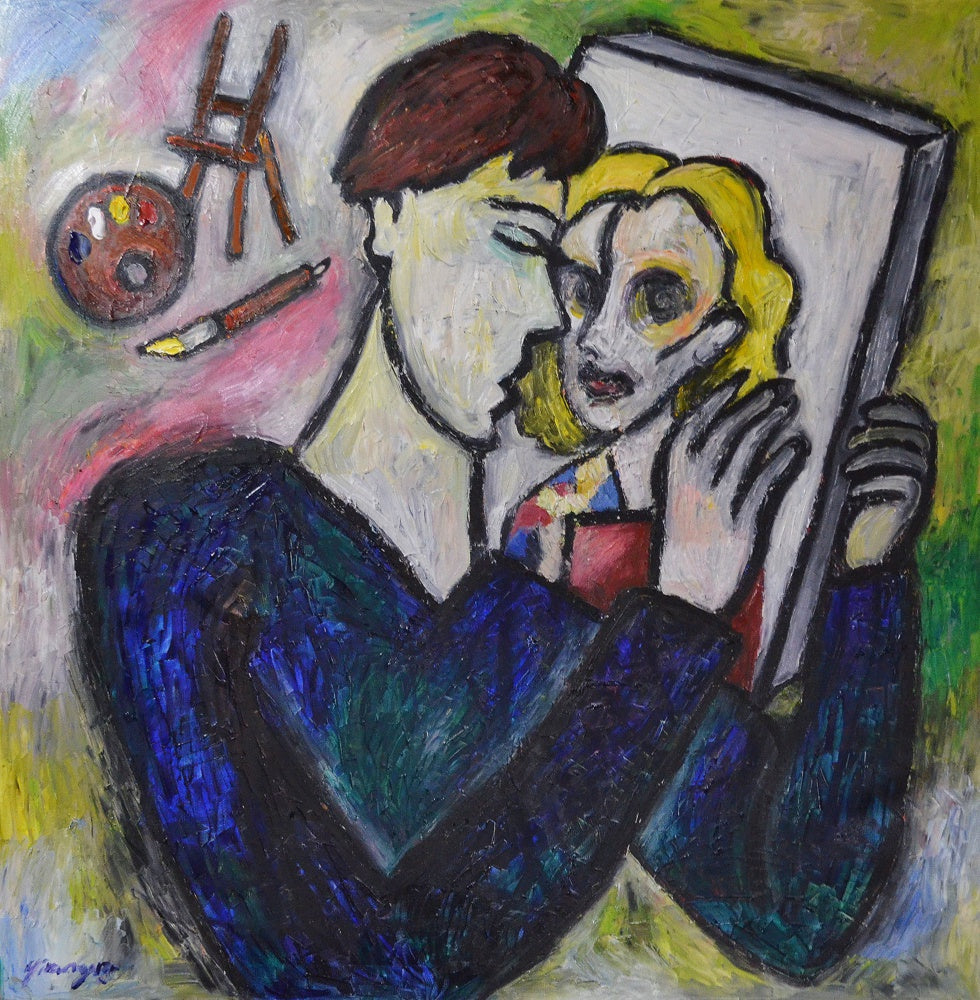 Artist Fell In Love With His Art | helloart