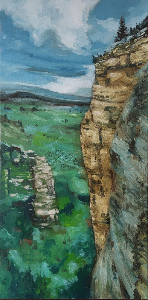 Elevation by Spanish olive groves. Ronda, Andalusia, Spain | helloart