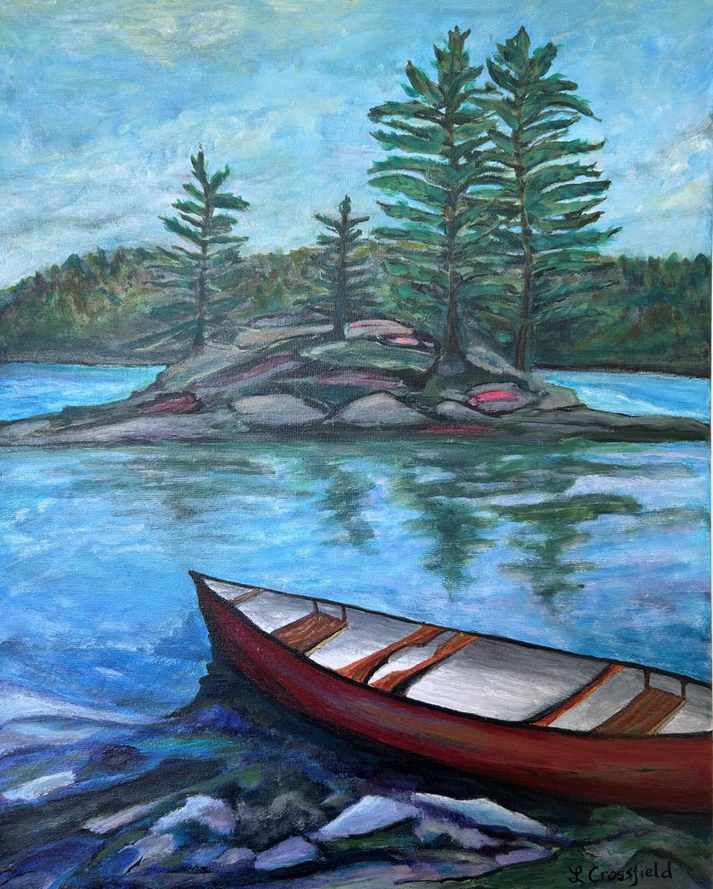 Red Canoe | helloart