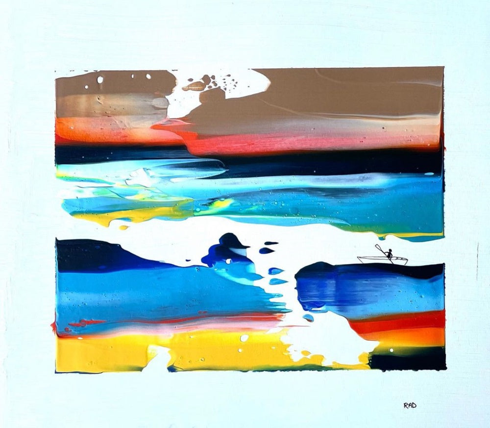 Sunset Paddle | helloart