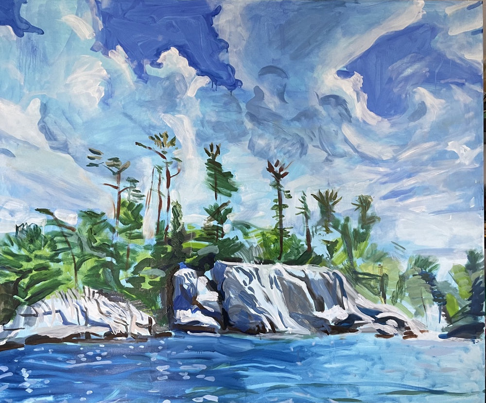 Cloud over Fairy Island | helloart