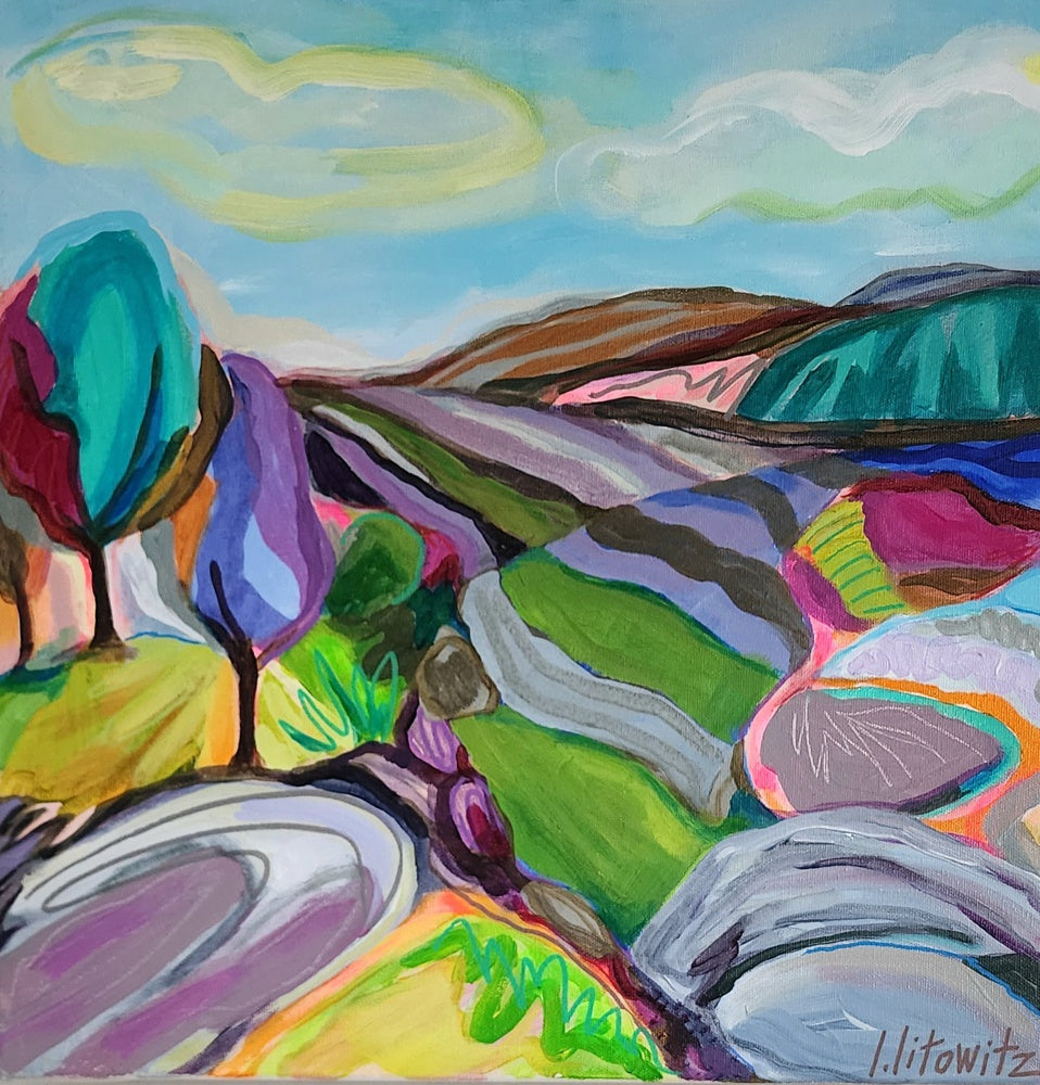 Ribbon Hills | helloart