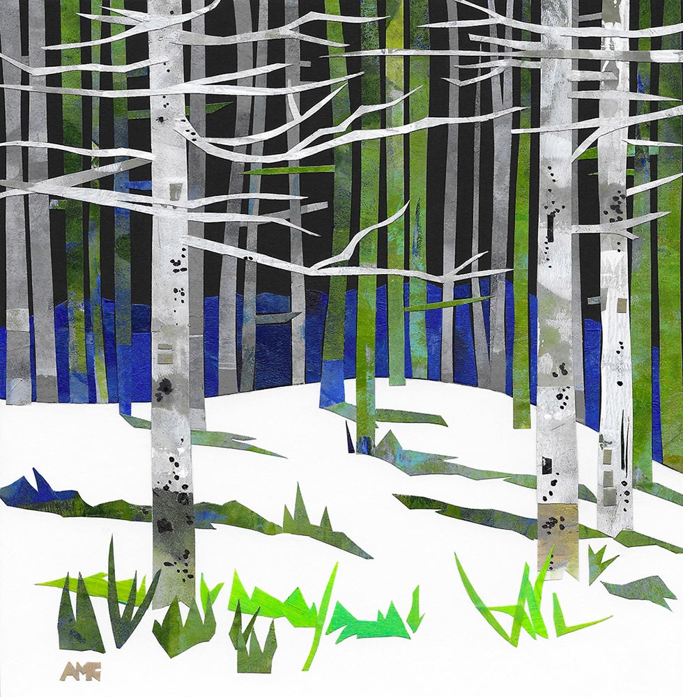 Snow in April | helloart