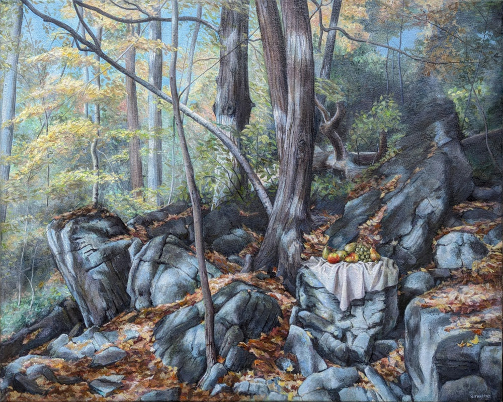 Rocks in Fall | helloart