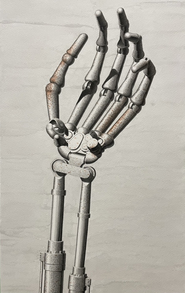Mechanical Hand | helloart