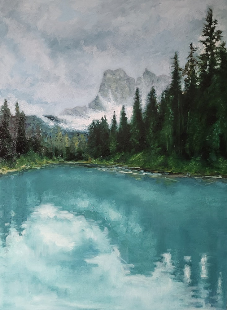 Lisa's View Of Emerald Lake BC | helloart