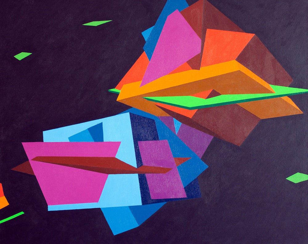 Cubic Gyrations V | helloart