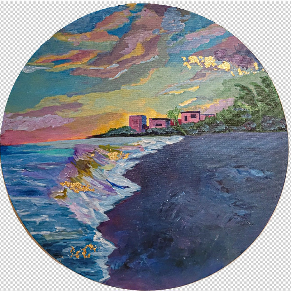 Sunset in Panama | helloart