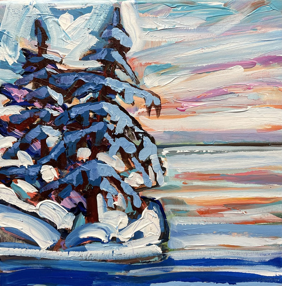 Crisp Blue Day | helloart