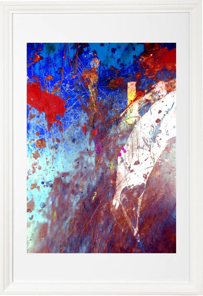 the burnt rainbow of los angeles at dawn II | helloart