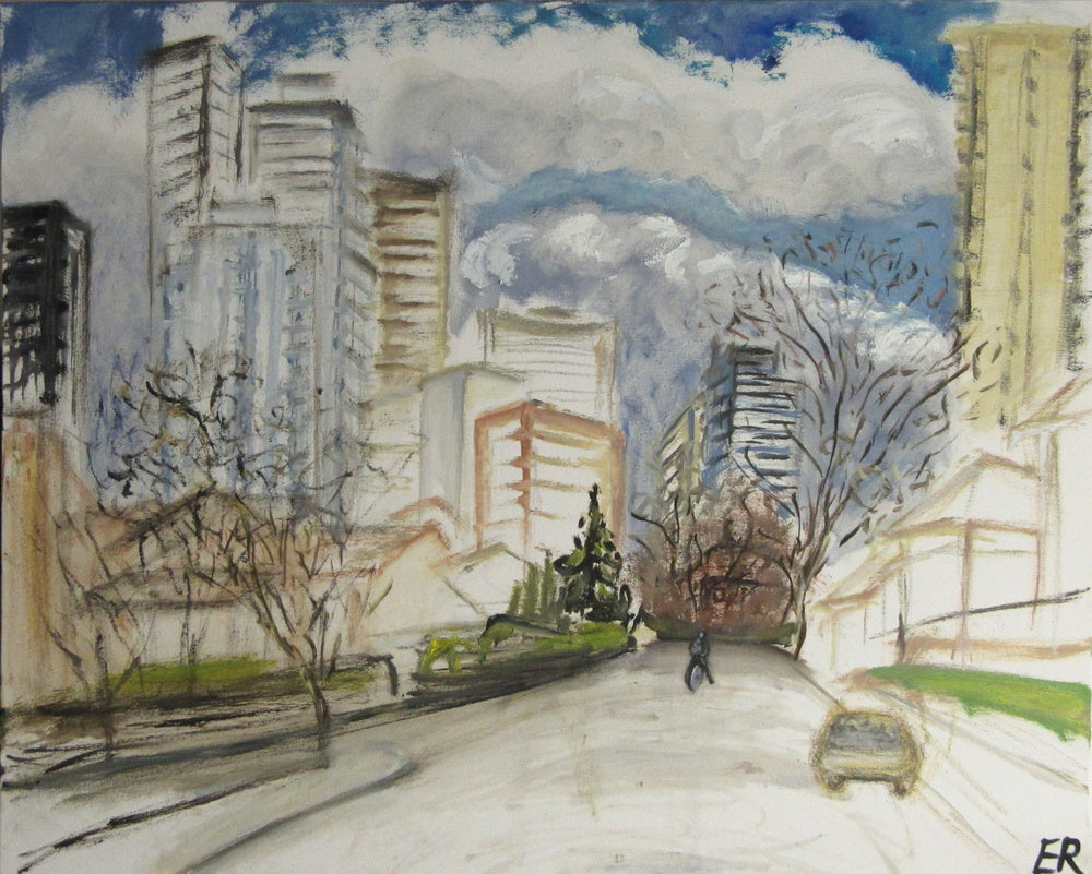 Clouds Above the City | helloart