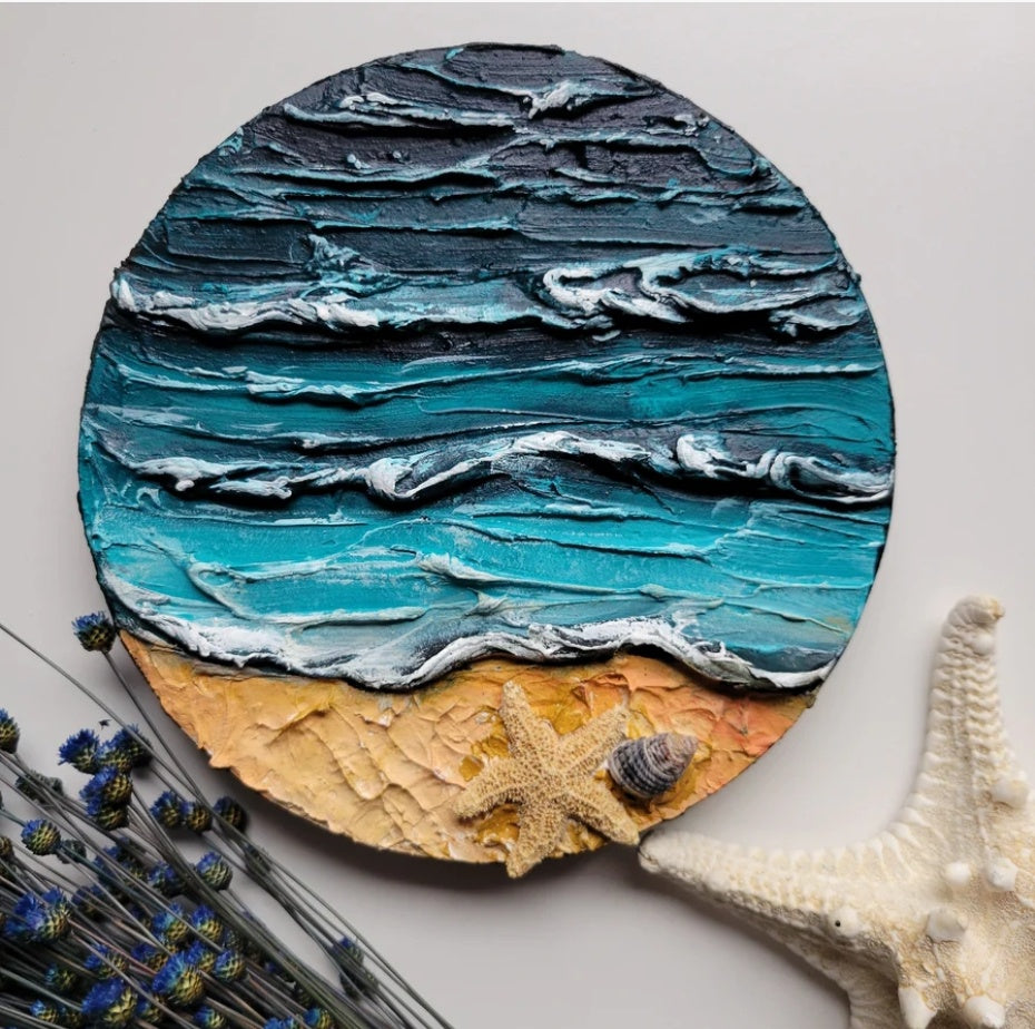 Sandy Seashells | helloart