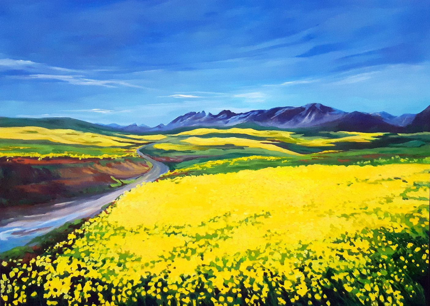 Dreaming in yellow | helloart