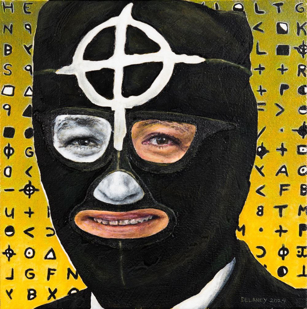 Wrestling Mask Portrait of Ted Cruz | helloart