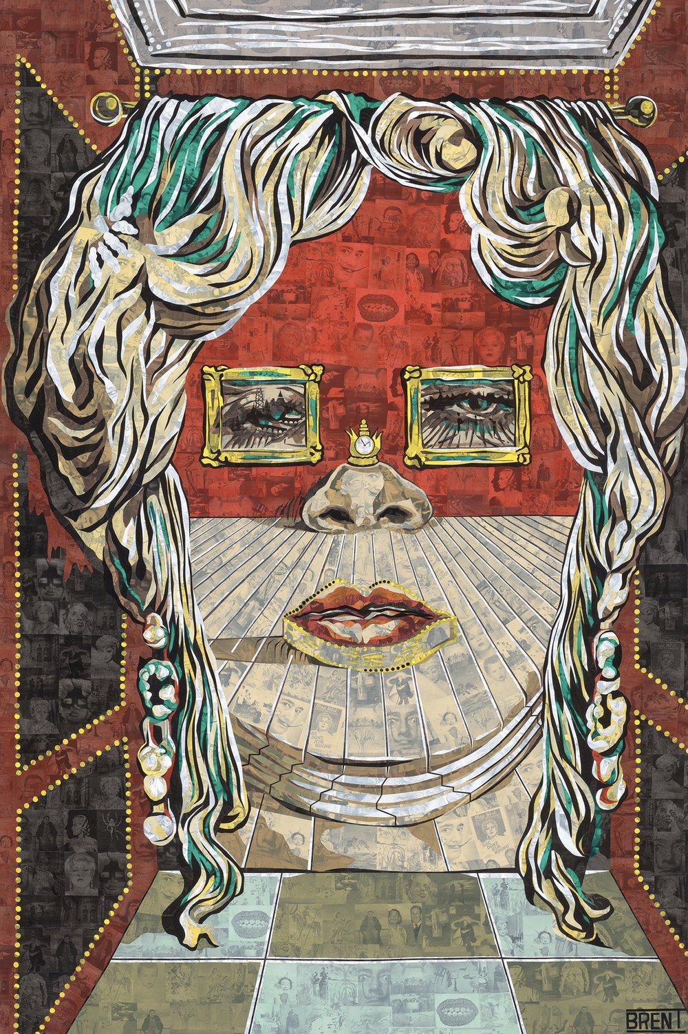 Artists Masterpiece Series: Salvador Dalì, Mae West | helloart