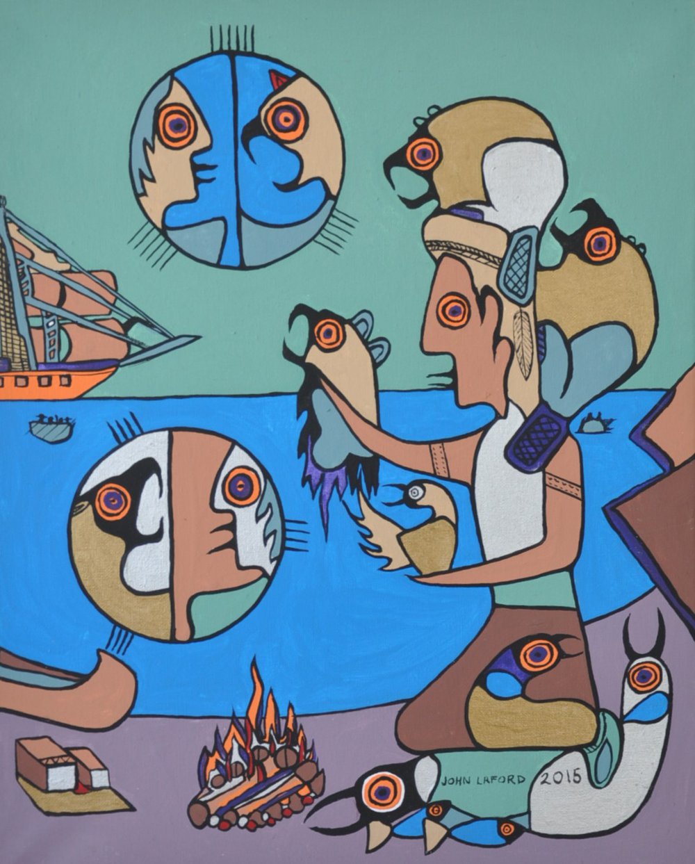 Long Time Ago Fur Trade | helloart