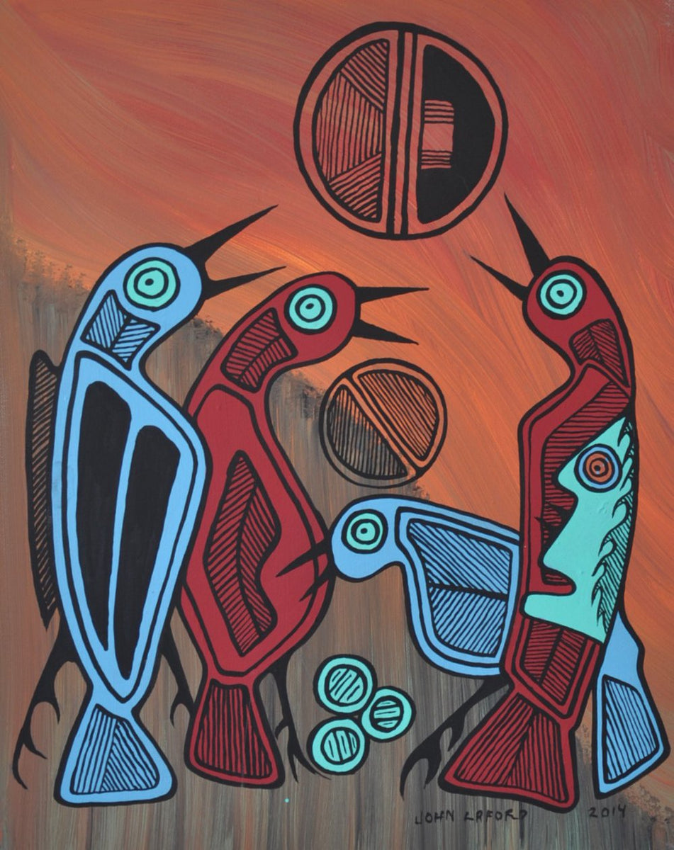 Four Crows | helloart