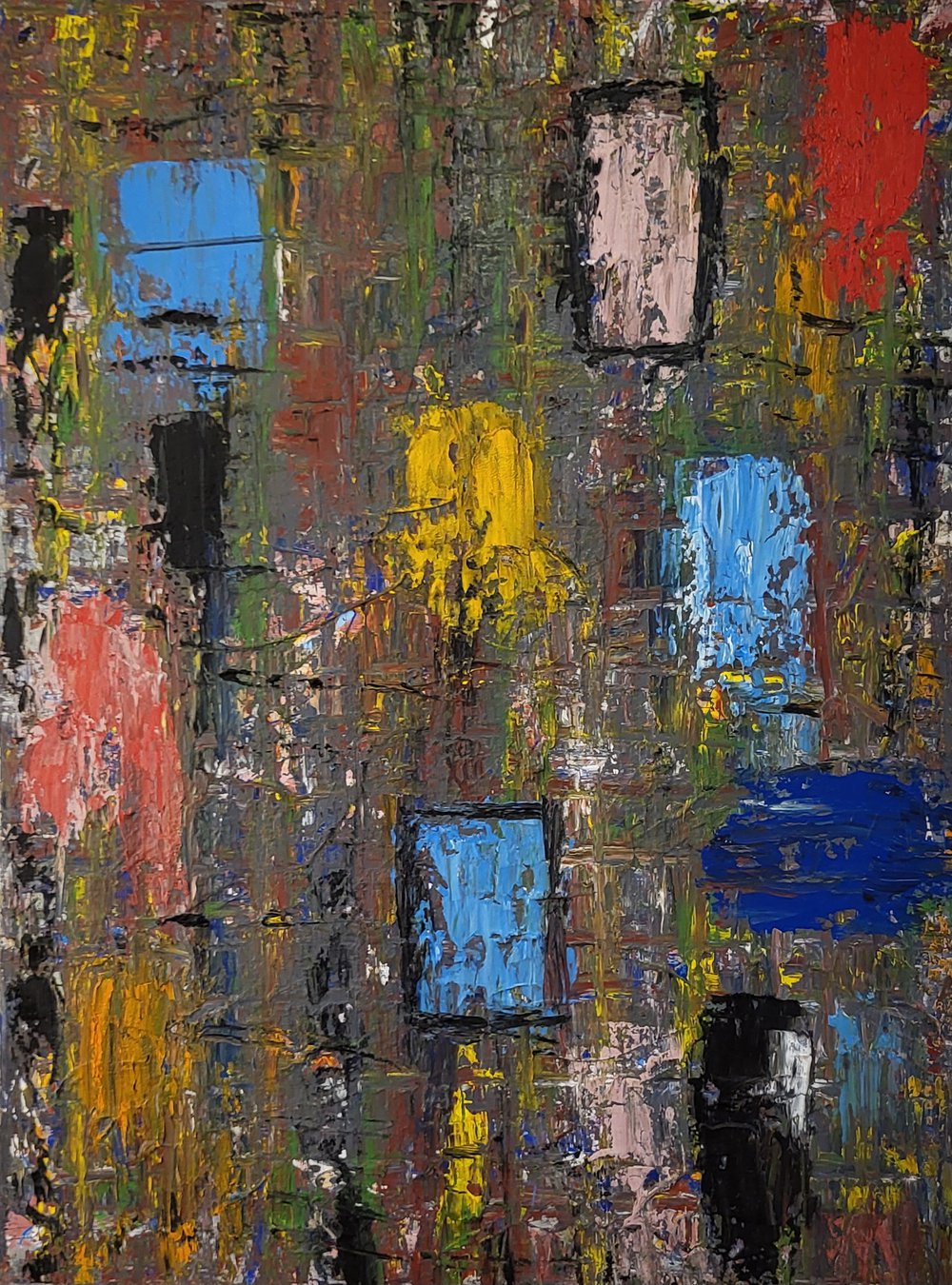 Blue in Yellow | helloart