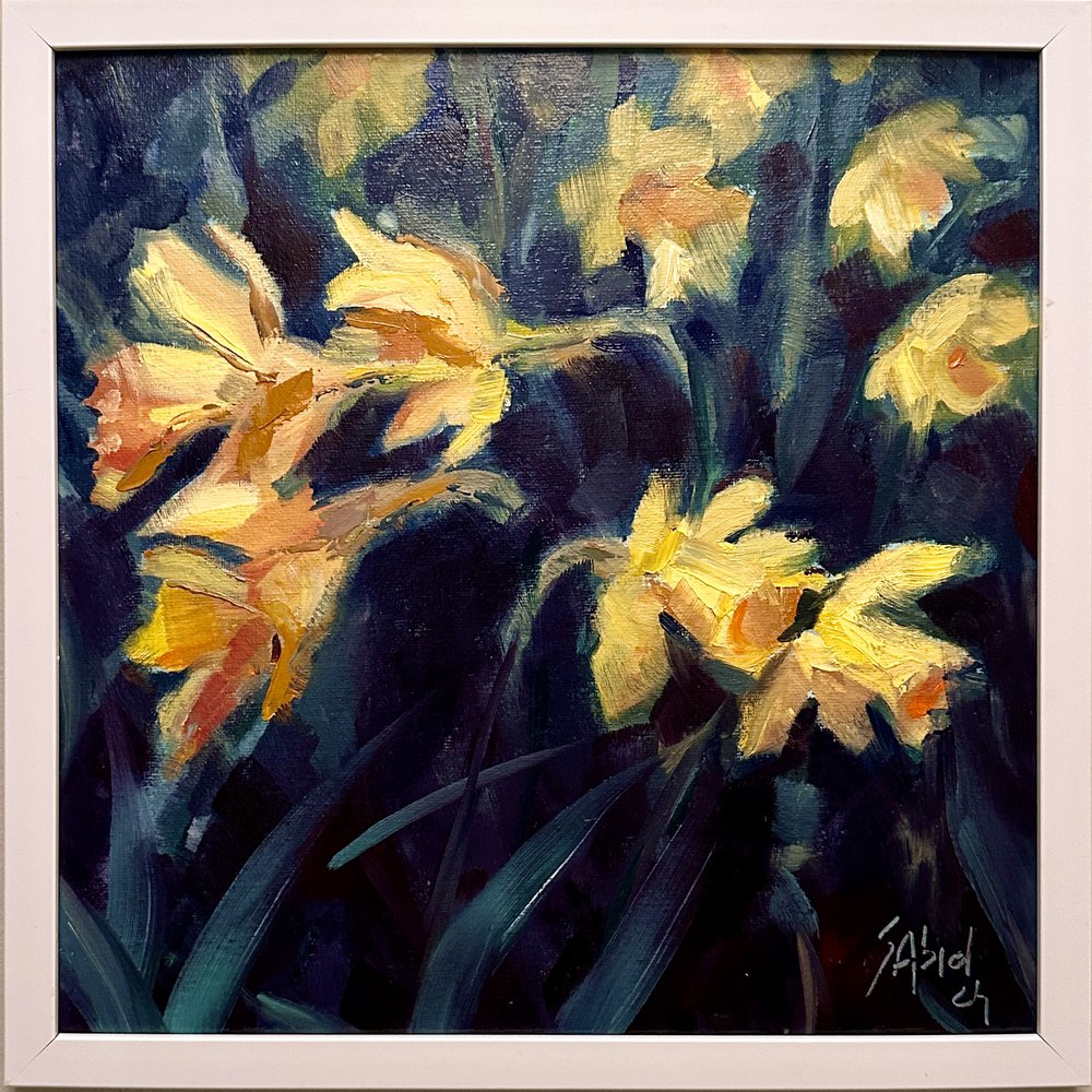 Golden Daffodils | helloart