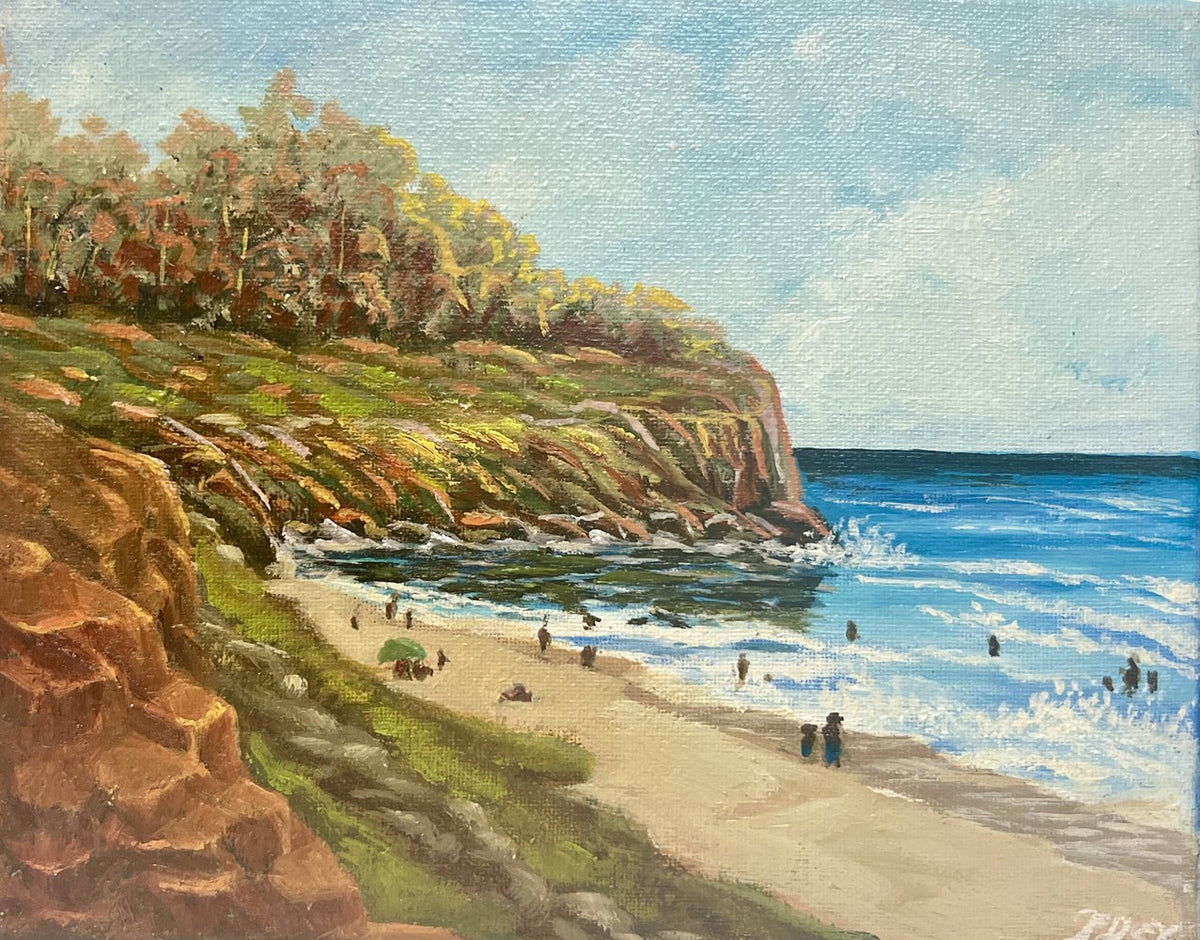 A Day at the Beach | helloart