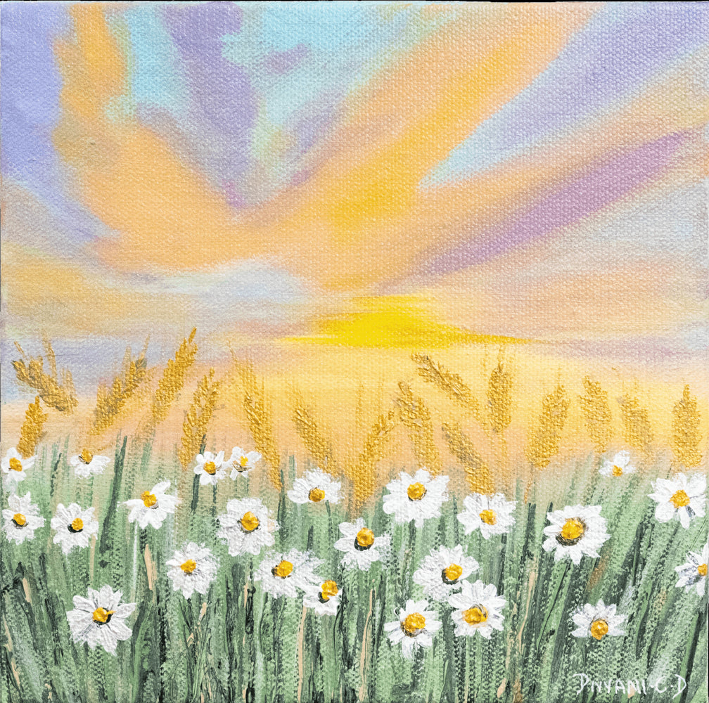 Mini - Dreamy Floral Field | helloart