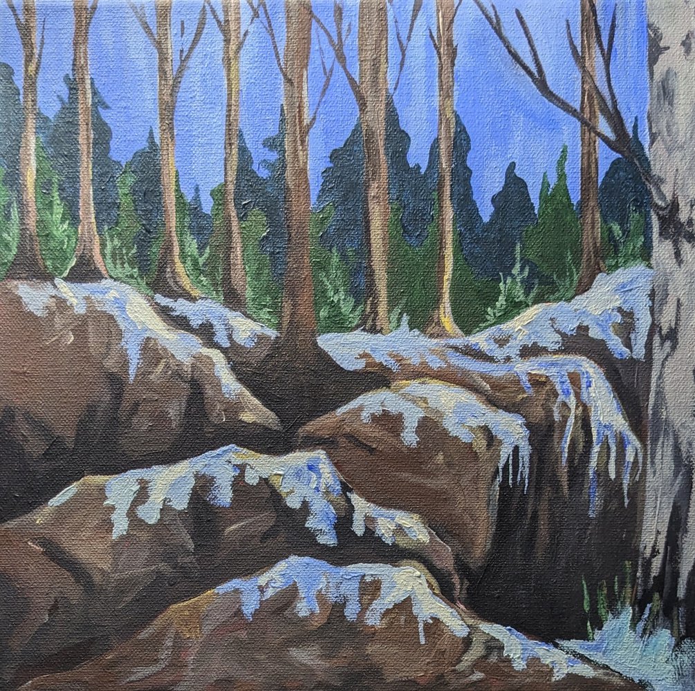 Spring Ridge Thaw | helloart