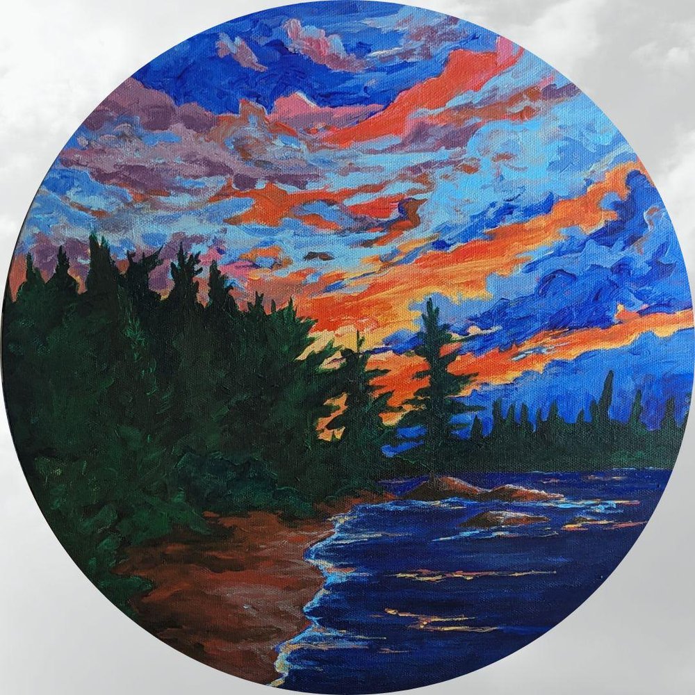 Sunsets let my soul rest | helloart