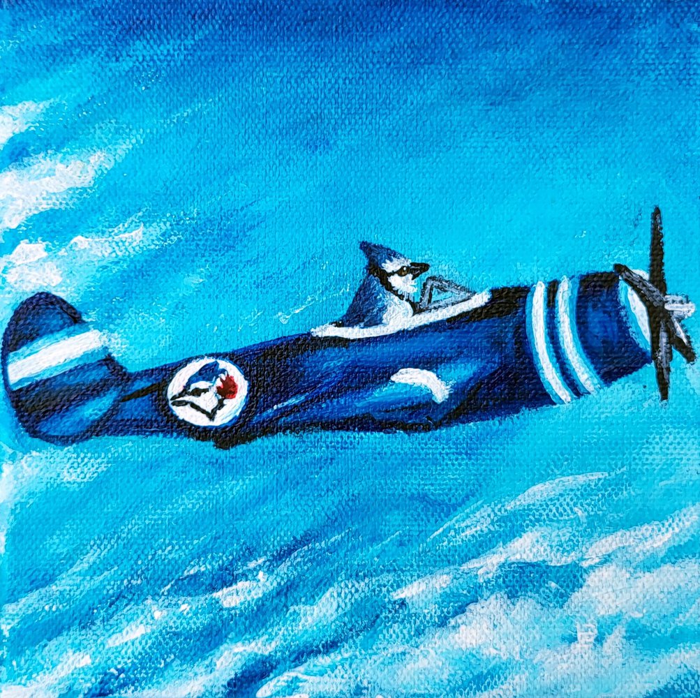 Blue Jays Fly | helloart