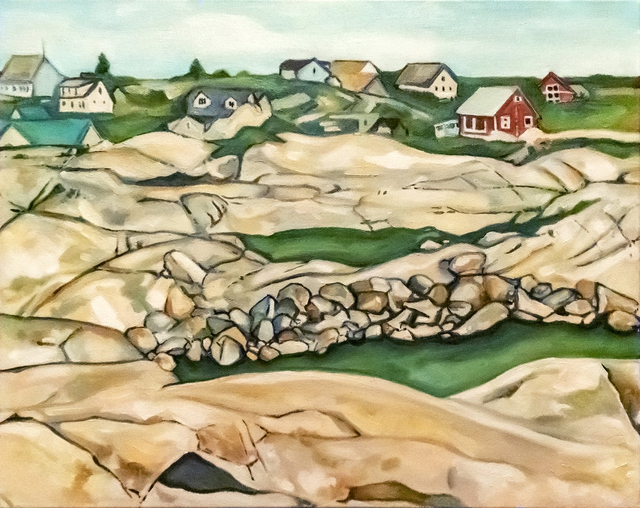The Town Beyond the Granite | helloart
