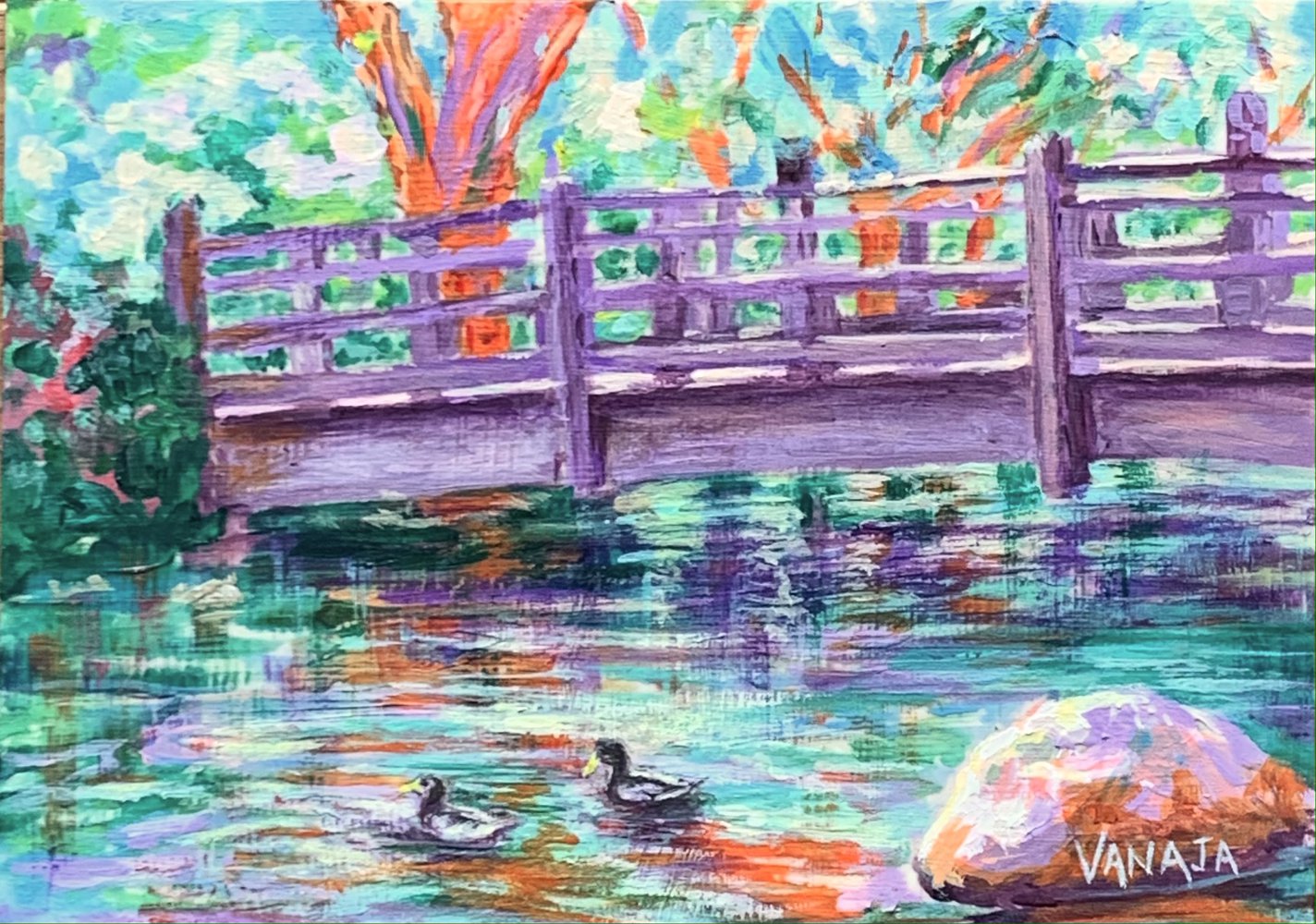 Japanese Bridge - Kariya Park | helloart