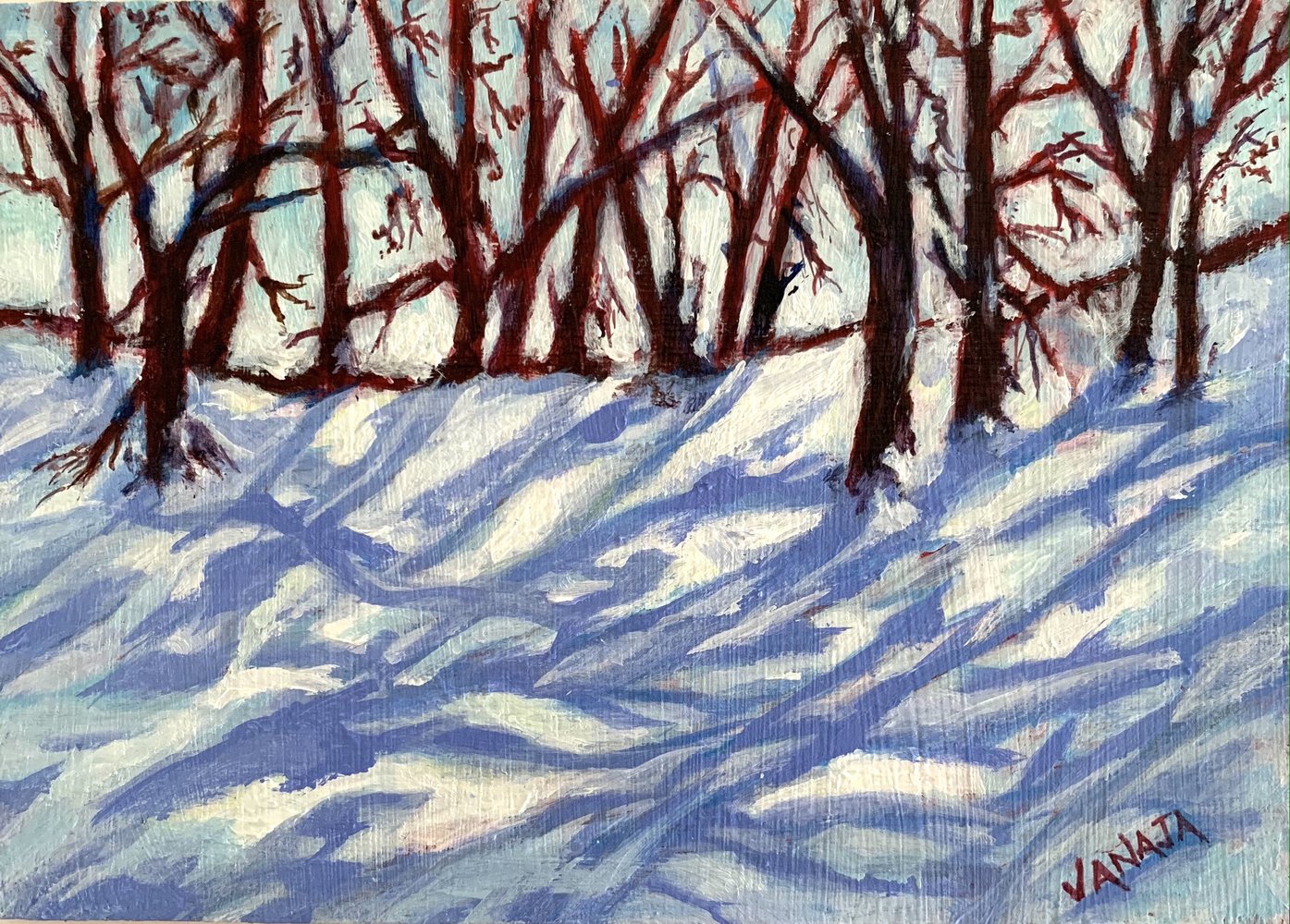 Winter Shadows | helloart