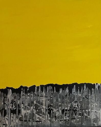 Black & Yellow | helloart