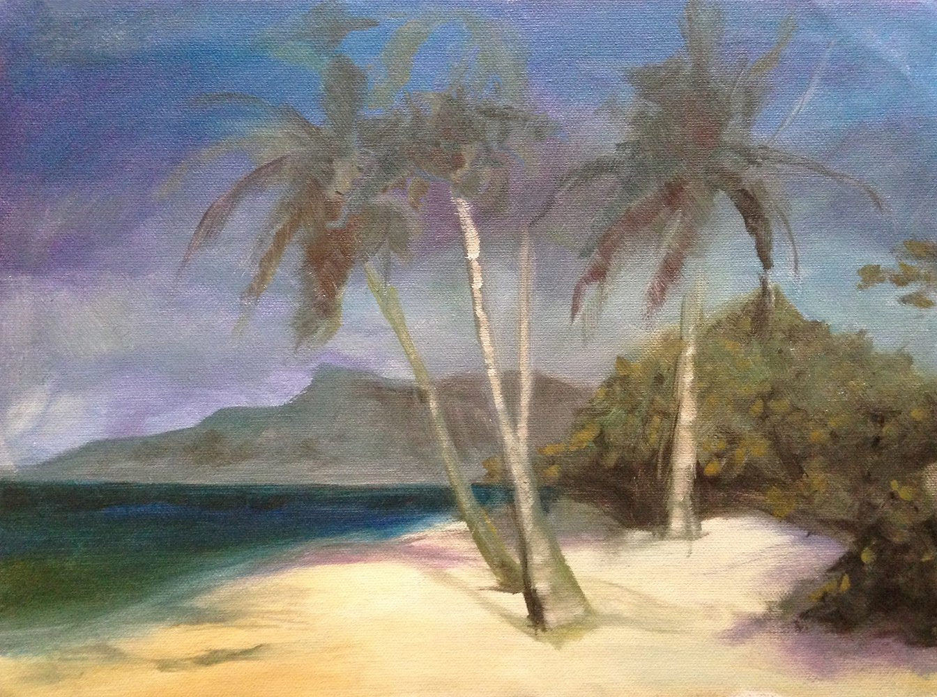 Dark Beach | helloart