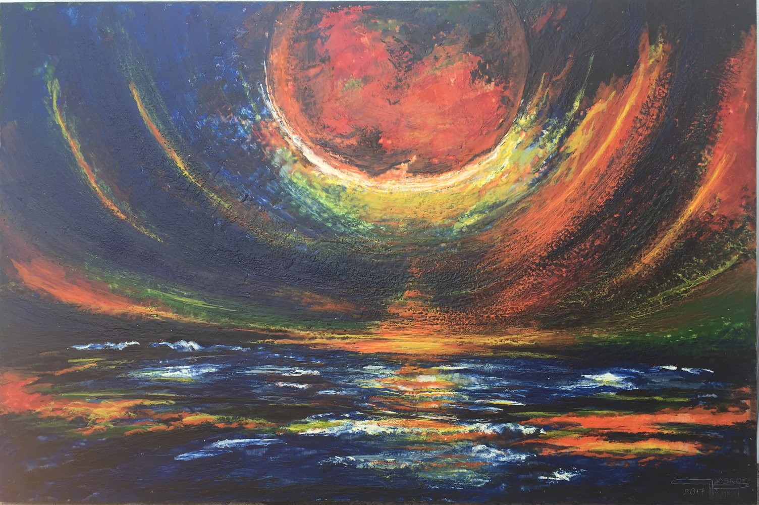 The panoramic night | helloart