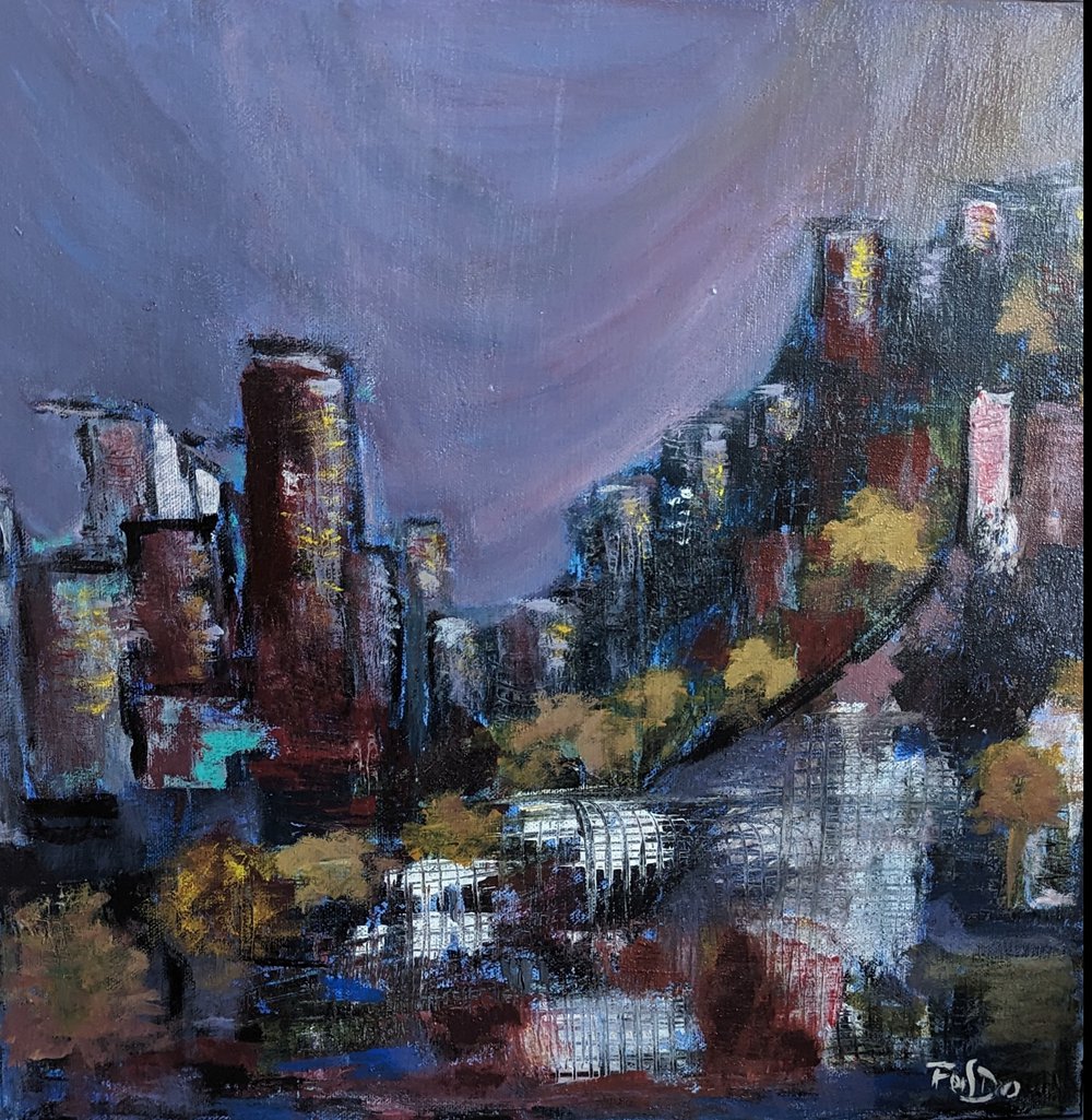 NIGHTFALL IN THE CITY | helloart