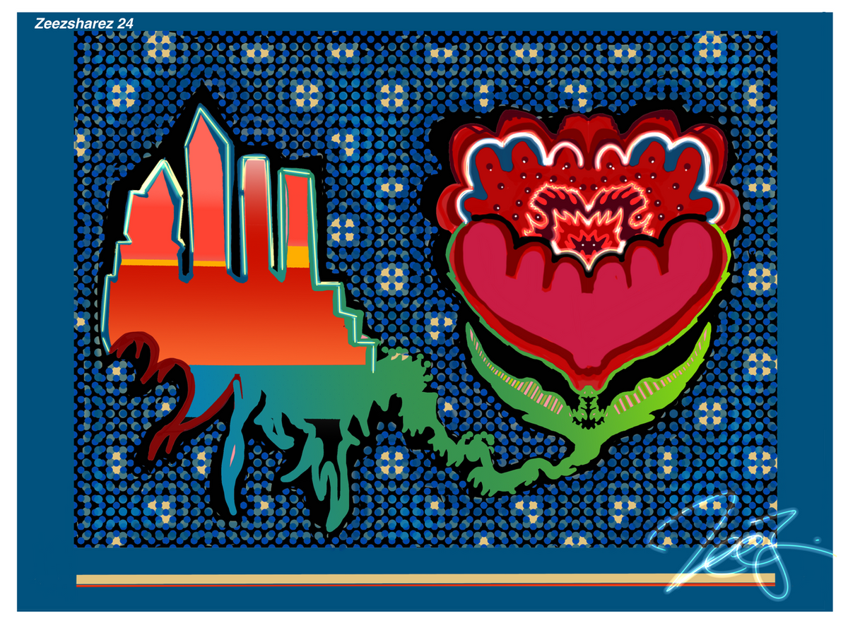 Urban blossom | helloart