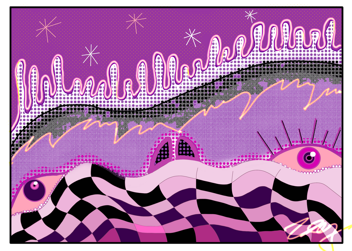 Purple Surrender | helloart