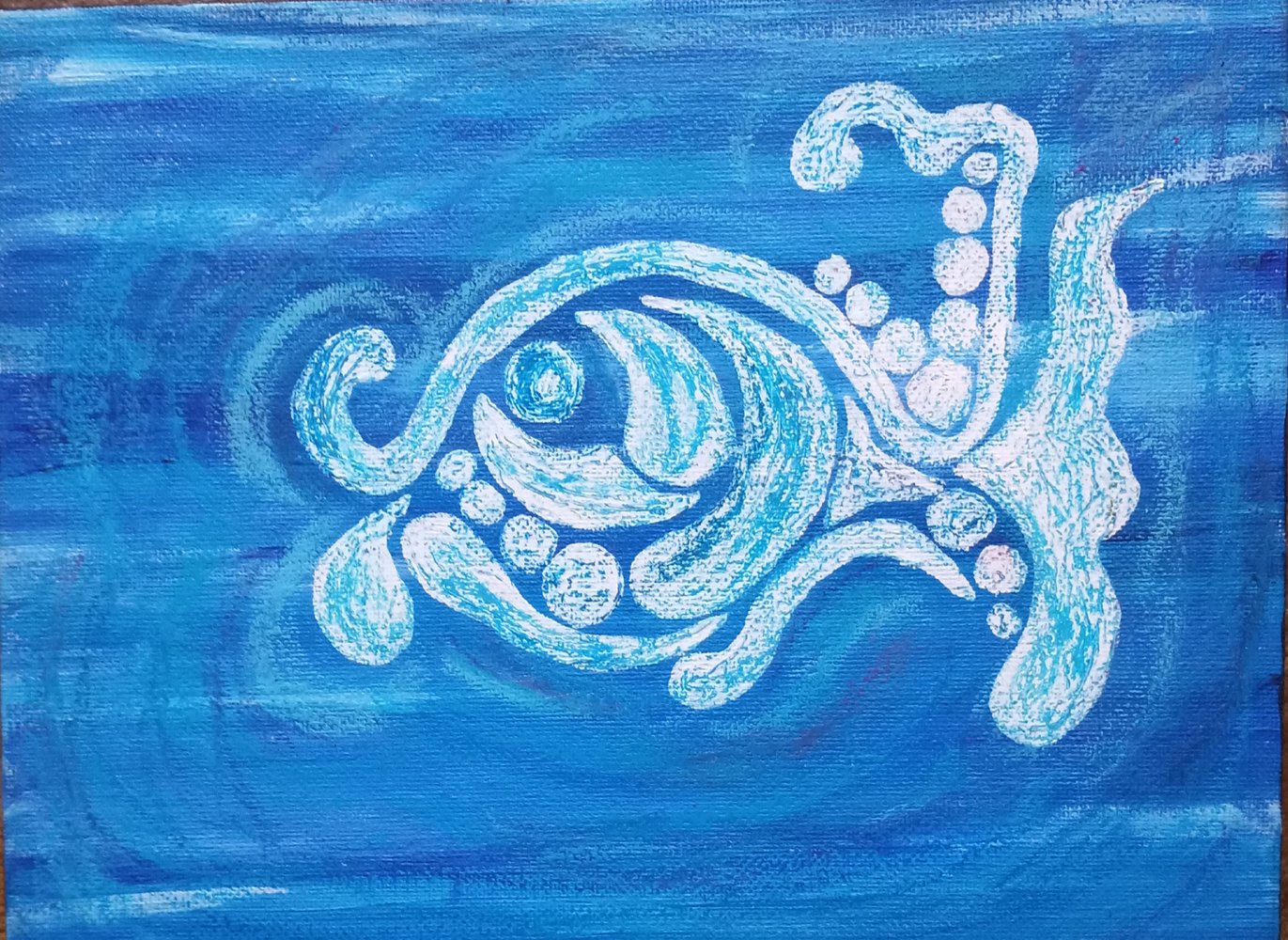 Blue Fish | helloart
