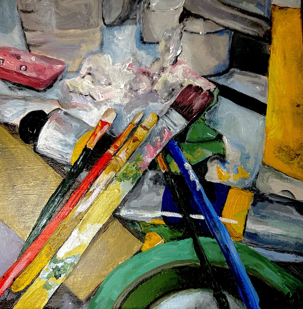 desk top still life | helloart