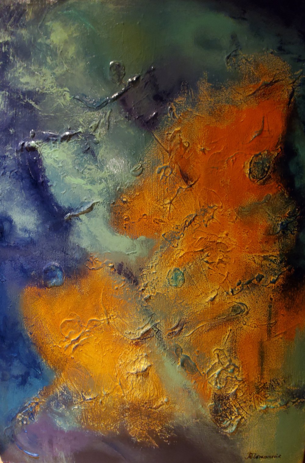 BLUE FLOW | helloart