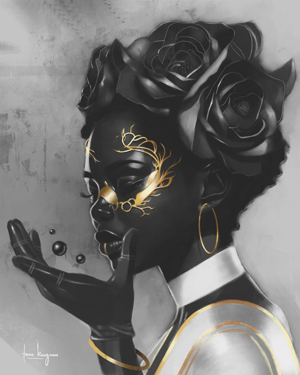 Black Rose | helloart