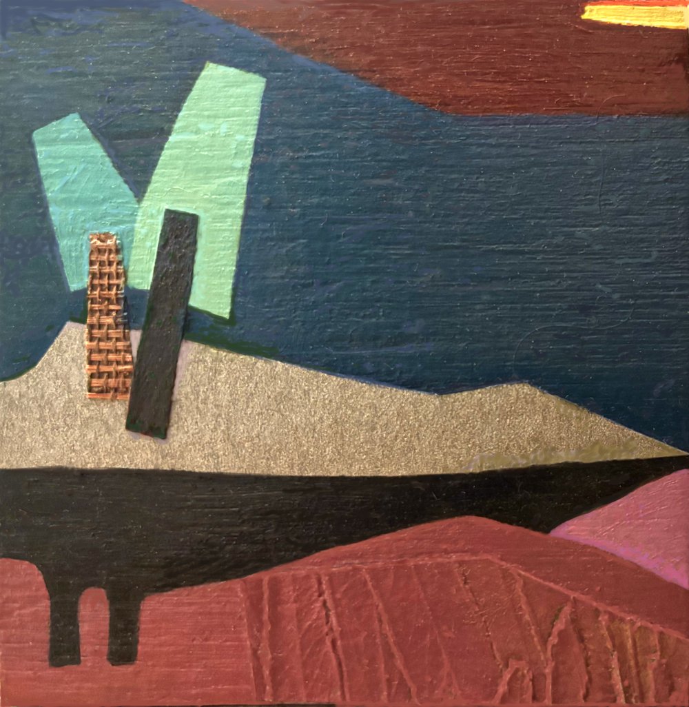 White Rock Island #40. Minimalist Horizons Collection | helloart