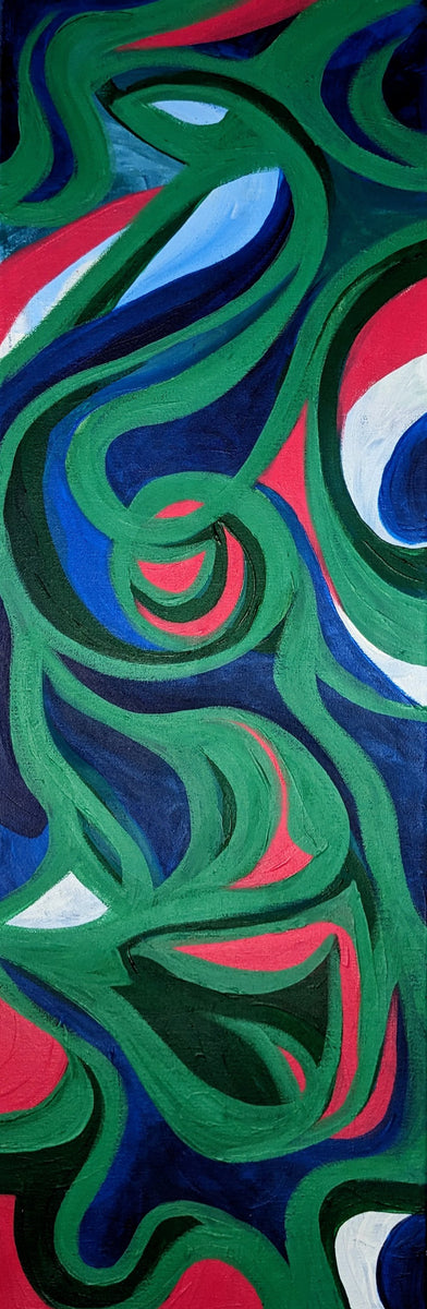 tall leaf flow | helloart