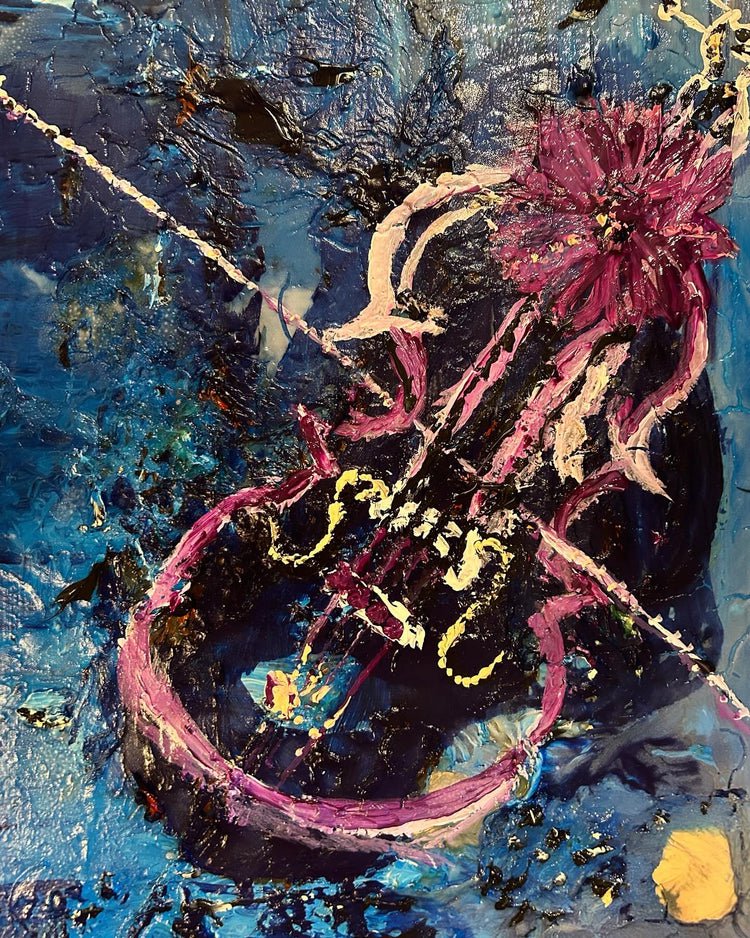 Moon Glade Violin | helloart