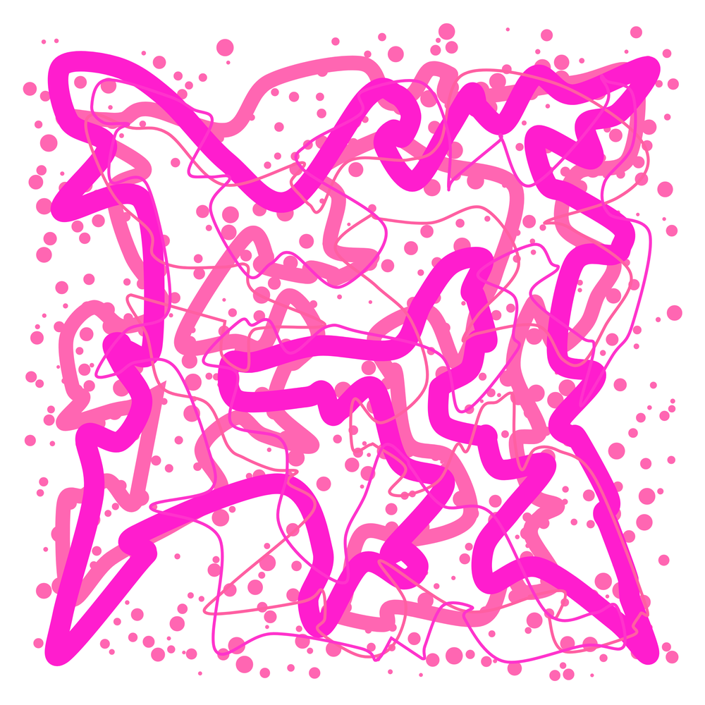 Pink Lines | helloart