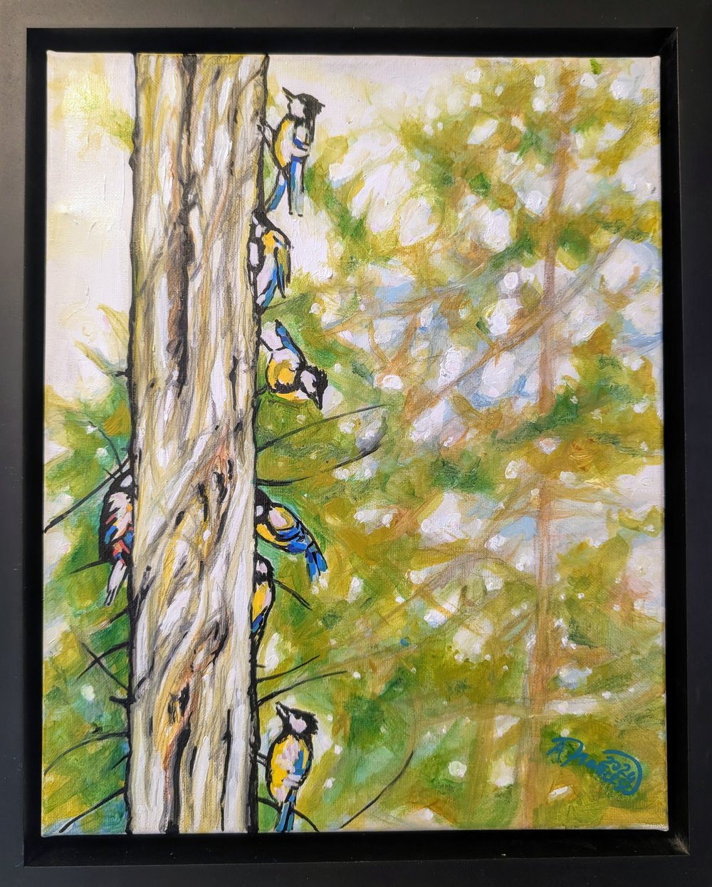 Light, Bird's and Song | helloart